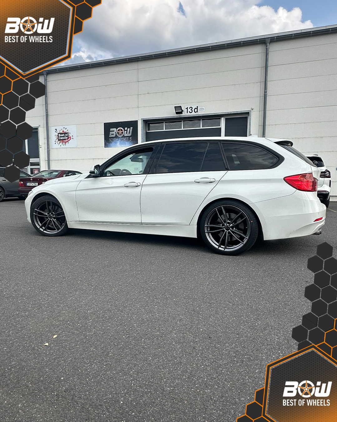 BMW 3er GMP Swan 19 Zoll Glossy Graphit - Bestofwheels