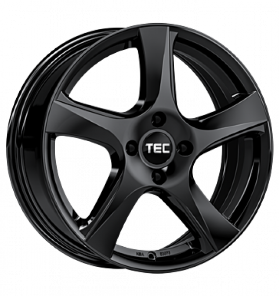 TEC Speedwheels, AS5, 6,5x16 ET38 4x100 64, schwarz-glanz - Bestofwheels